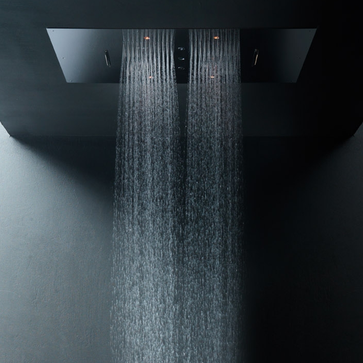 soffione 3 funzioni 700x400 luci led con pulsantiera | ISA Idrosanitaria